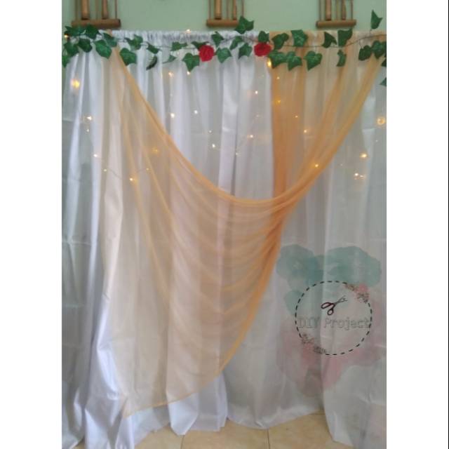Jual Paket backdrop Dekorasi murah simple untuk lamaran / aqiqah ...