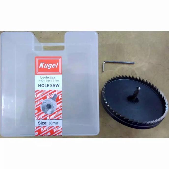 Jual Hole Saw Besi 90mm / HoleSaw Besi 90mm / Mata Bor Besi 90mm KUGEL ...
