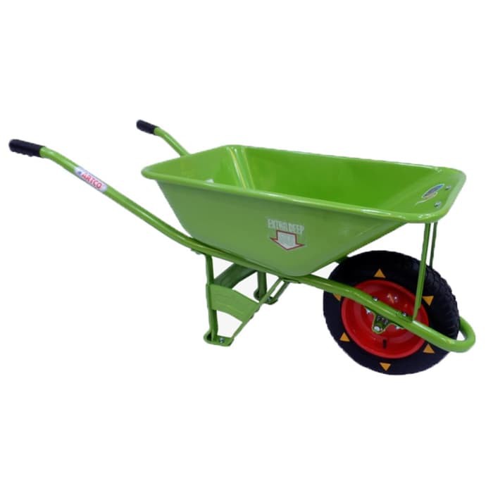 Jual Gerobak Roda Pasir Sorong Wheel Barrow HIJAU - ARTCO Banana Green ...
