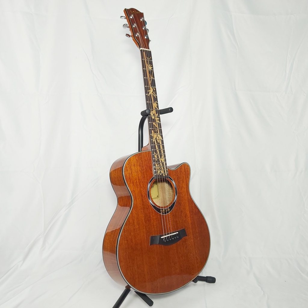 Jual GITAR AKUSTIK GUITAR ACOUSTIC DEVISER L-725B TOP SAPELE BACK SIDE ...