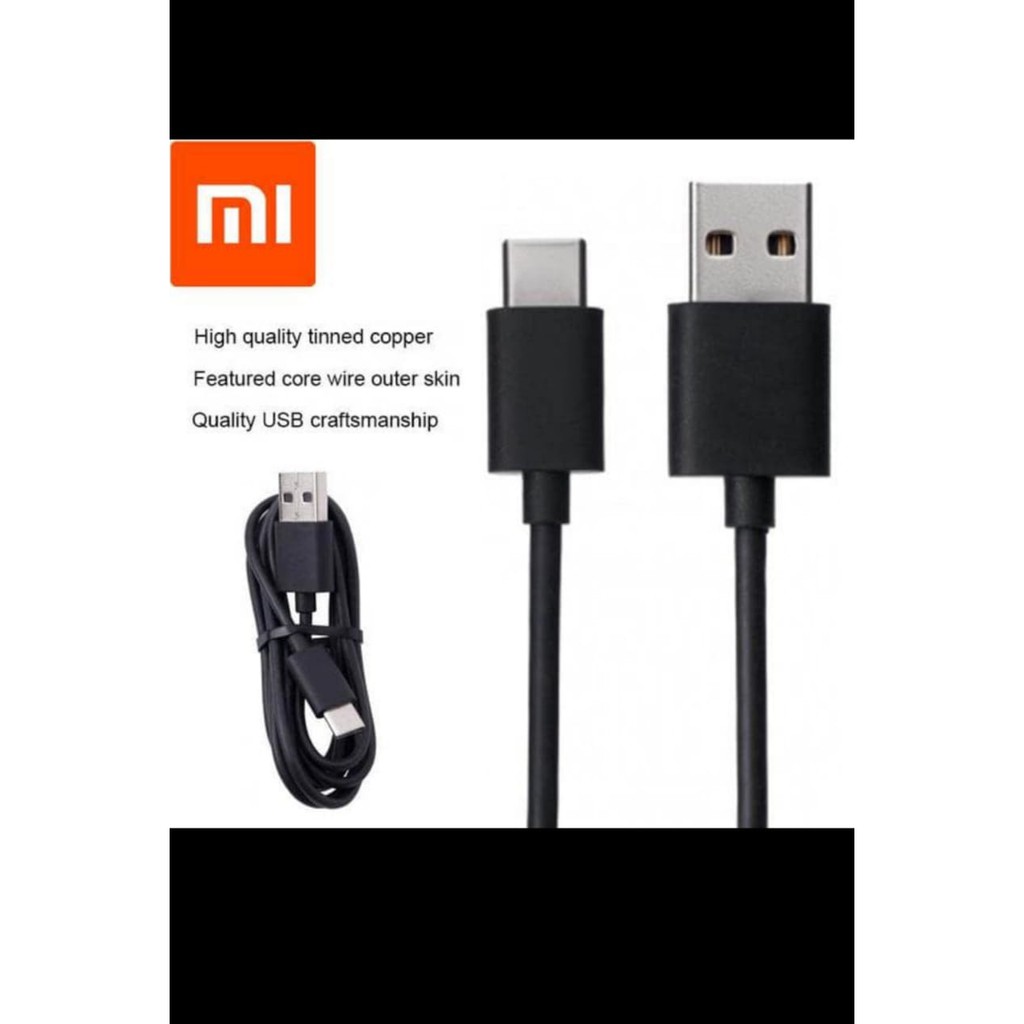 Jual Kabel Data XIAOMI Tipe C / Xiaomi Colokan Model Baru / XIAOMI TYPE ...