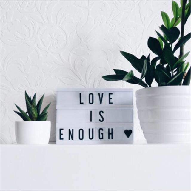 Jual DIY Letter Box Marquee LightBox Decoration Lampu Huruf Dekorasi ...