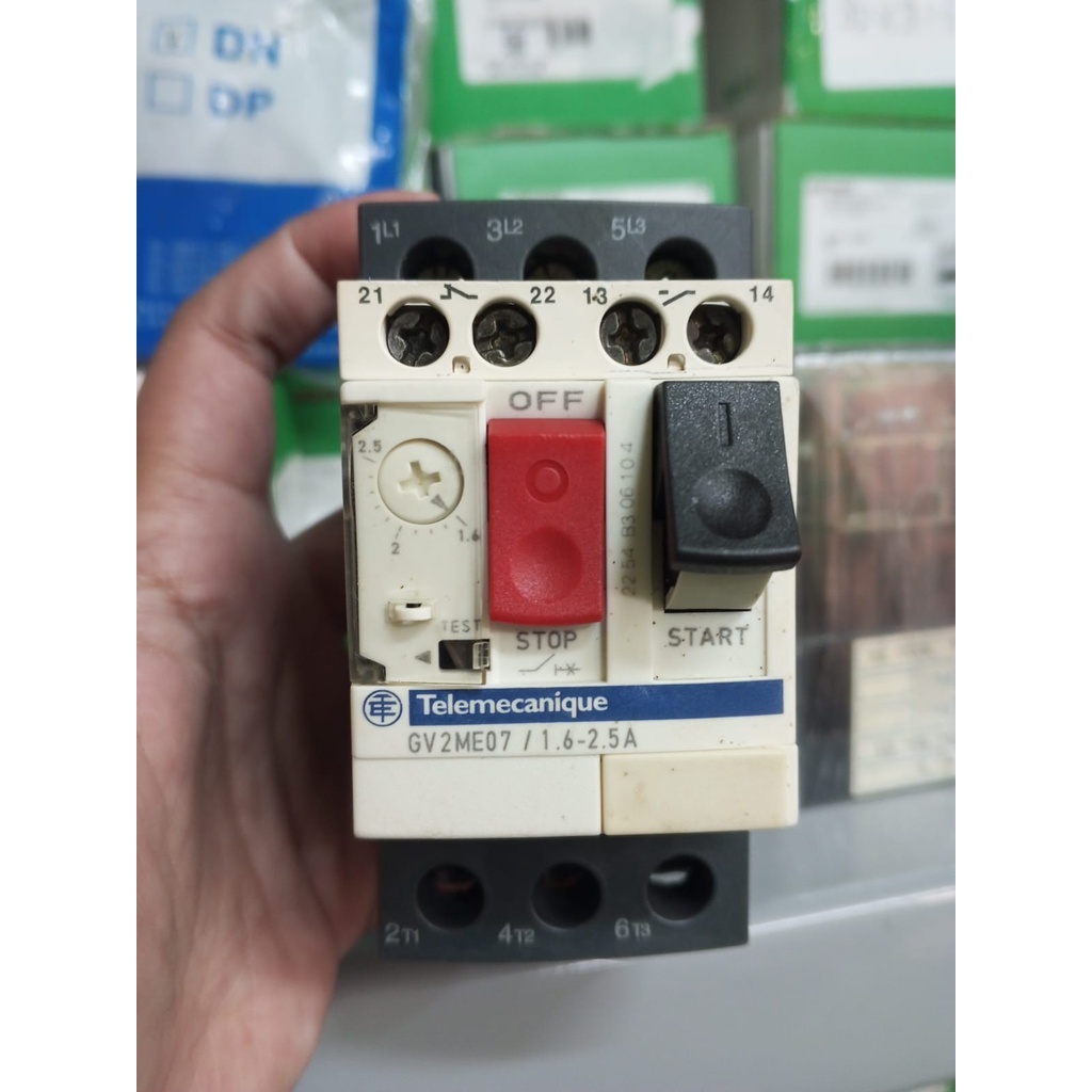 Jual SCHNEIDER TELEMECANIQUE GV2ME07 GV2ME 07 1,6 - 2,5A | Shopee Indonesia