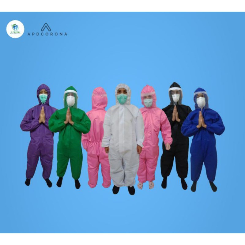 Jual APD Coverall Taslan Reuse Hazmat Baju Medis Murah Surabaya anti ...