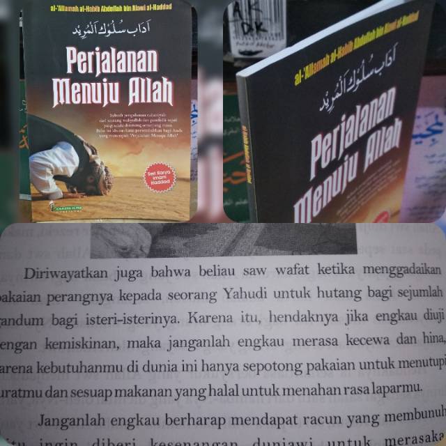 Jual PERJALANAN MENUJU ALLAH Terjemah adab Sulukil Murid/ adabu sulukul ...