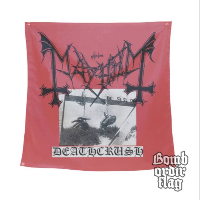 Jual MAYHEM FLAG / backdrop (bendera band) | Shopee Indonesia