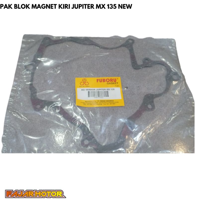 Jual PERPAK PACKING PAKING BLOK BAK MAGNET MAHNIT KIRI JUPITER MX 135 NEW | Shopee Indonesia
