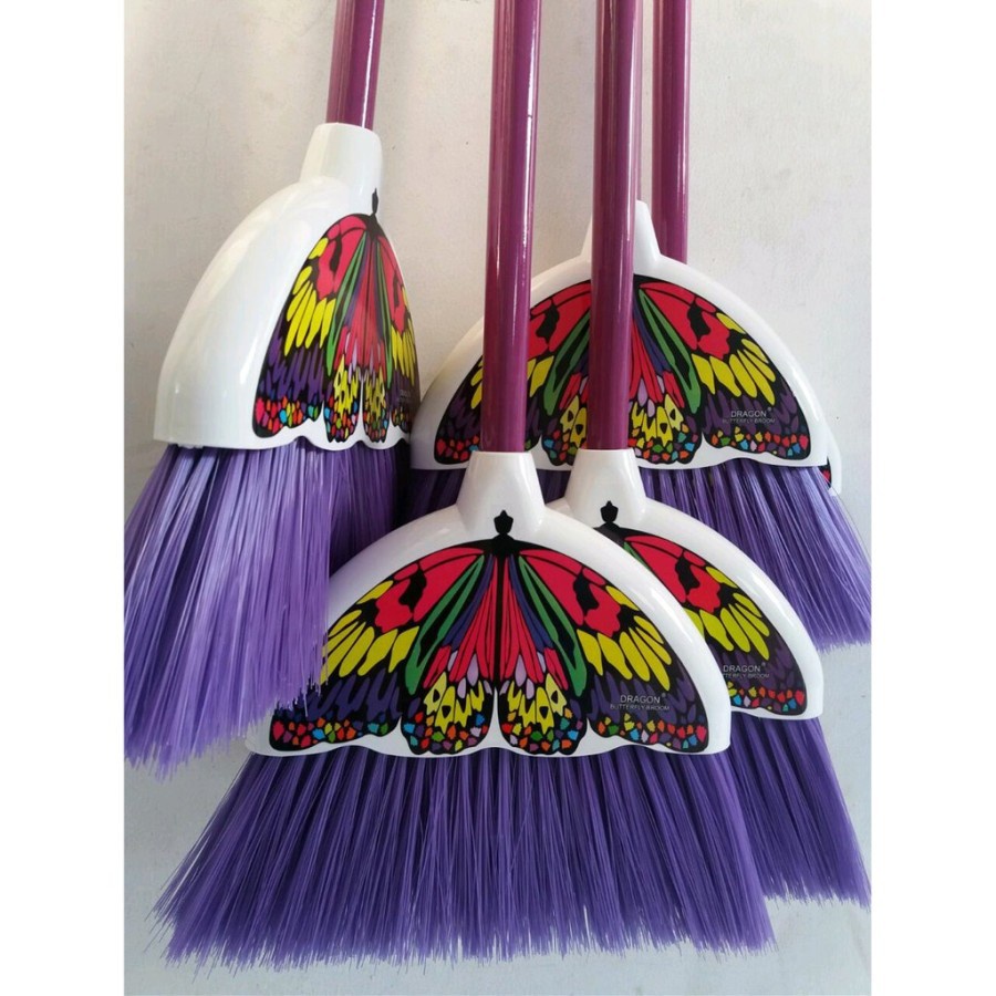 Jual Sapu Senar Nylon Lantai Dragon Corak Kupu-Kupu - PM | Shopee Indonesia