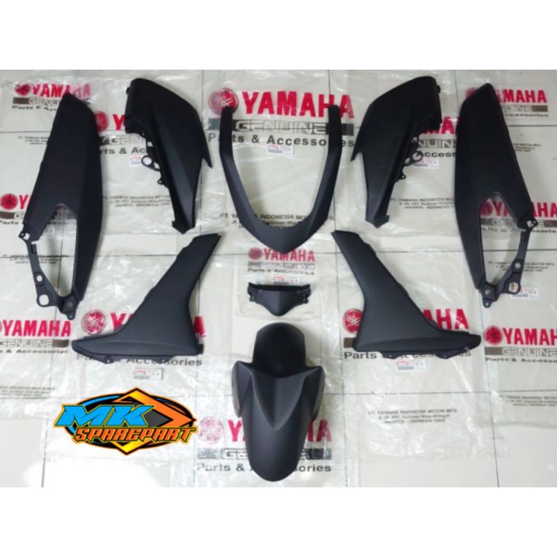 Jual Paket Full Set Body Halus Nmax, N-max Old Lama 2015-2019 Hitam ...