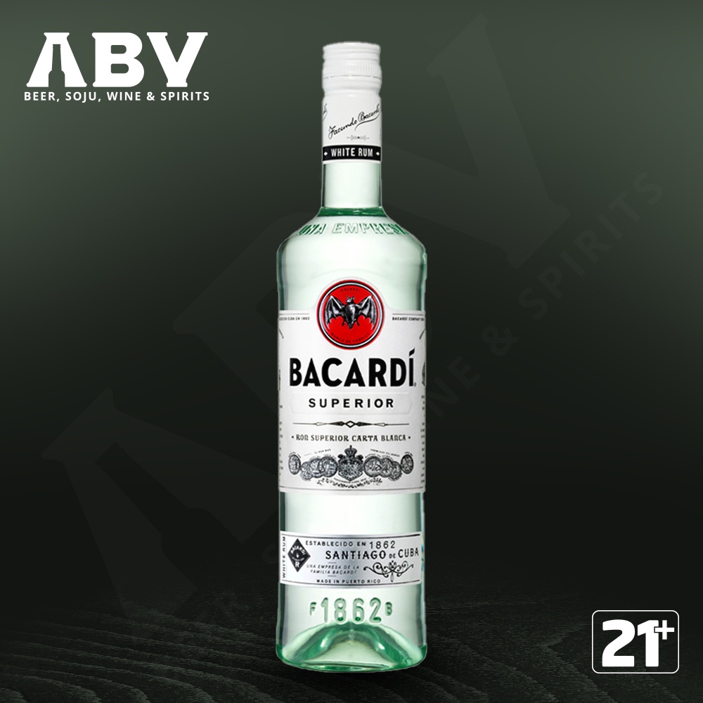 Jual Bacardi Carta Blanca Light Rum 750 ml | Shopee Indonesia