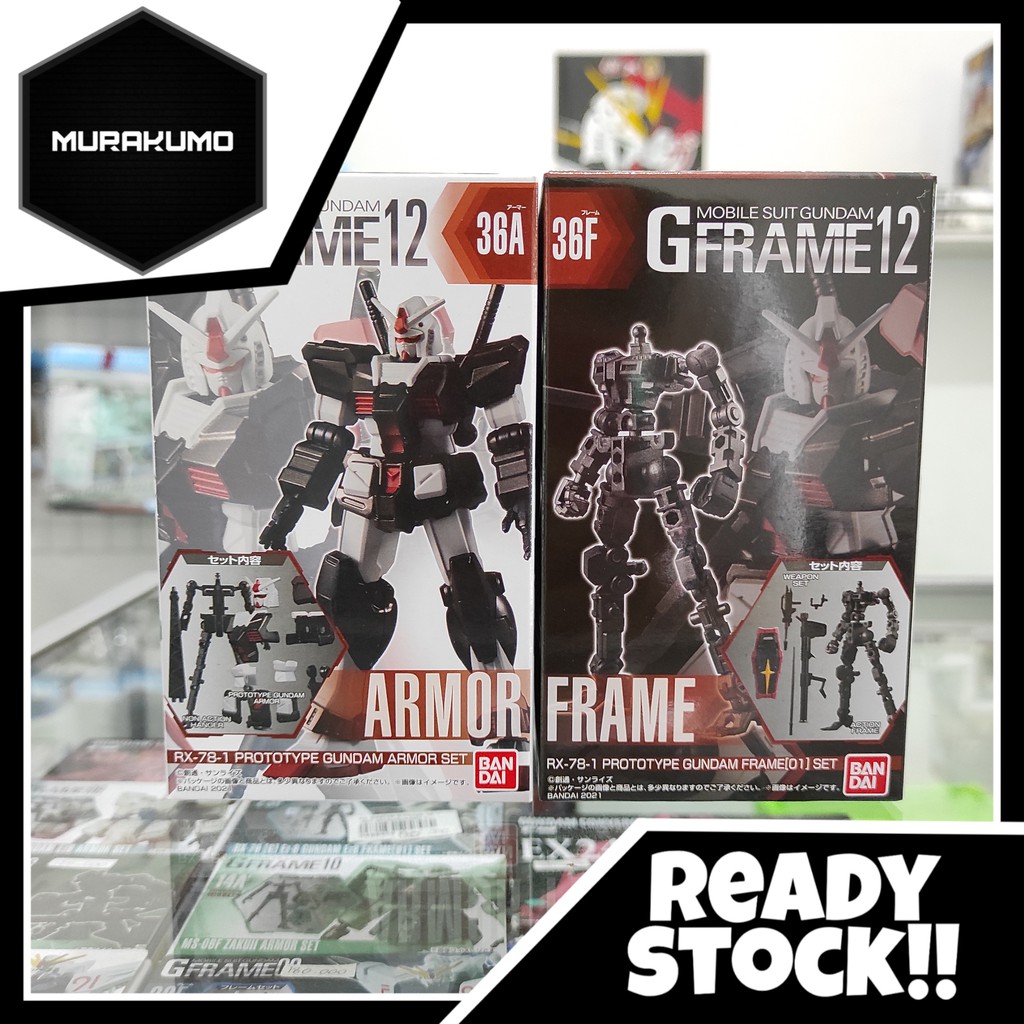 Jual MOBILE SUIT GUNDAM G FRAME 12 RX-78-1 PROTOTYPE GUNDAM | Shopee ...
