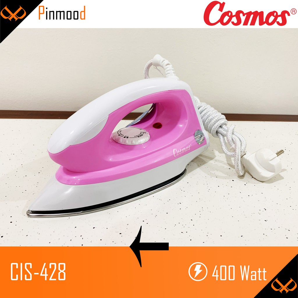 Jual COSMOS SETRIKA LISTRIK CIS-428 DRY IRON GOSOKAN BAJU ANTI LENGKET ...