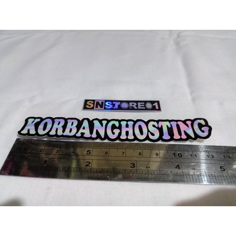 Jual stiker korban ghosting | Shopee Indonesia