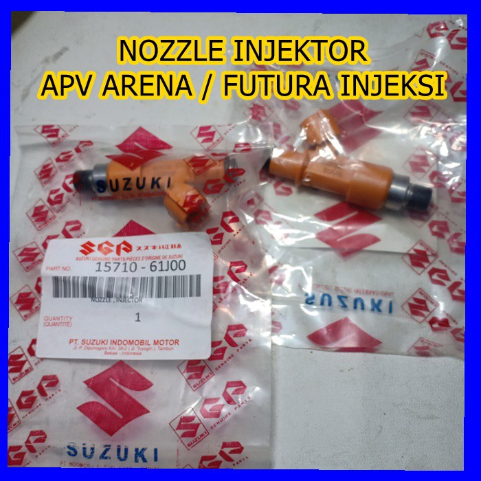 Jual NOZZLE NOSEL INJEKTOR SUZUKI APV ARENA FUTURA INJEKSI ASLI ...