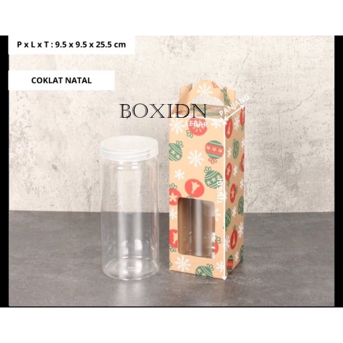 Jual Box Natal Botol 1 liter Box Natal 2 Botol 500ml Box Natal 2 Botol ...
