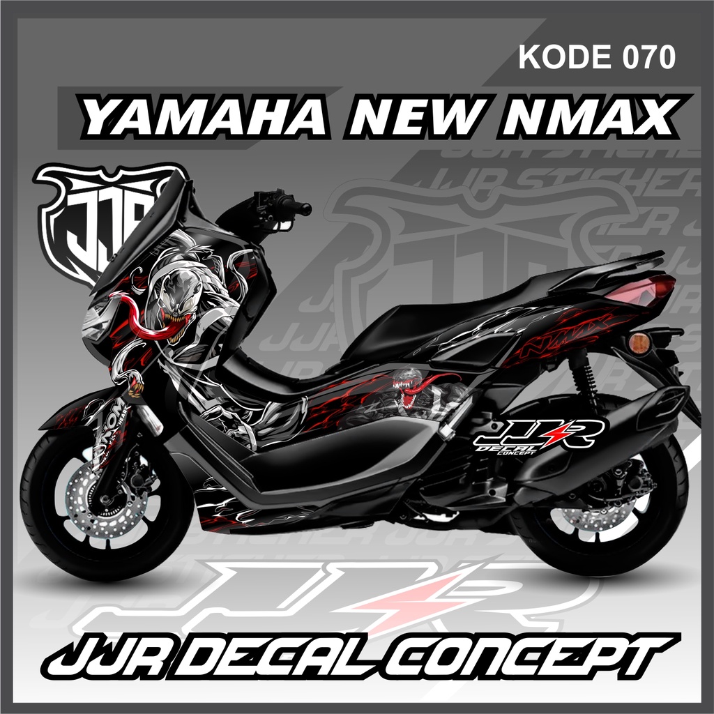 Jual STIKER FULL BODY NMAX NEW 2020-2024 MOTIF VENOM DECAL FULL BODY ...