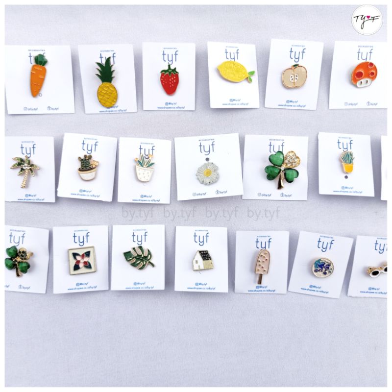 Jual Bros Lucu Aksesoris Hijab Imut Karakter Anak Korea Buah Hewan ...