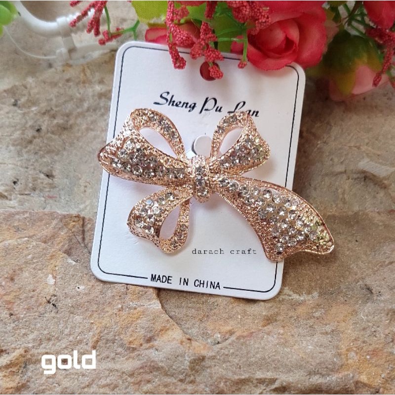 Jual Bros Premium Brooch Premium Bros Mewah Bros Cc Bros Ch Shopee Indonesia