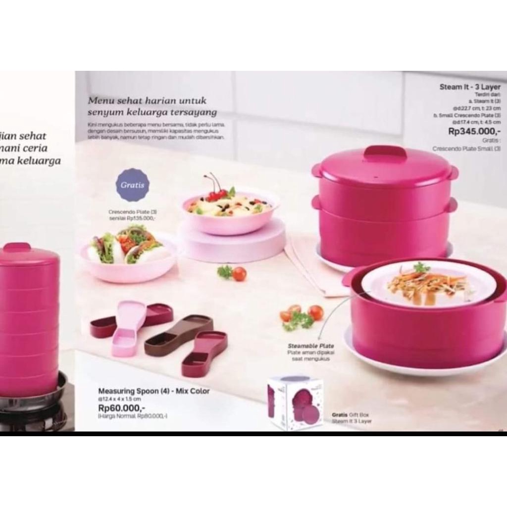Jual Tupperware Steam It KUKUSAN | Shopee Indonesia