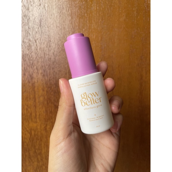 Jual (preloved) Glow Better Cloud Skin Recipe Exfoliating Serum ...