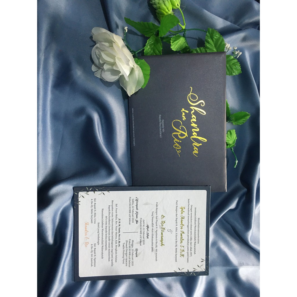 Jual Undangan Pernikahan Hard Cover Landscape | Shopee Indonesia