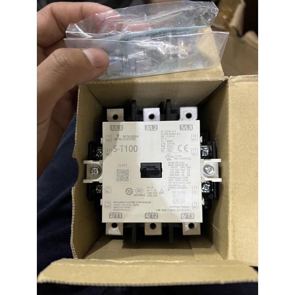 Jual KONTAKTOR MITSUBISHI S-T100 220VAC ORIGINAL JAPAN | Shopee Indonesia