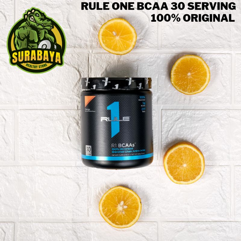 Jual Rule 1 BCAA 30 Serving Suplemen Recovery Otot | Shopee Indonesia