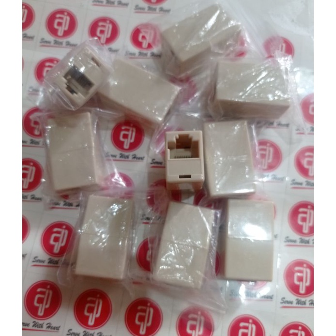 Jual PENYAMBUNG KABEL RJ 11 / PENYAMBUNG KABEL DATA NEW | Shopee Indonesia