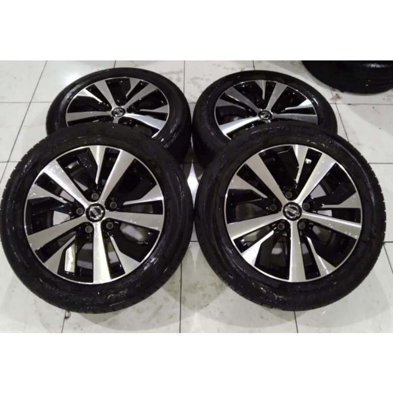 Jual Velg Variasi Pelek Mobil Second OEM Nissan Livina Ring 16x6 Pcd ...