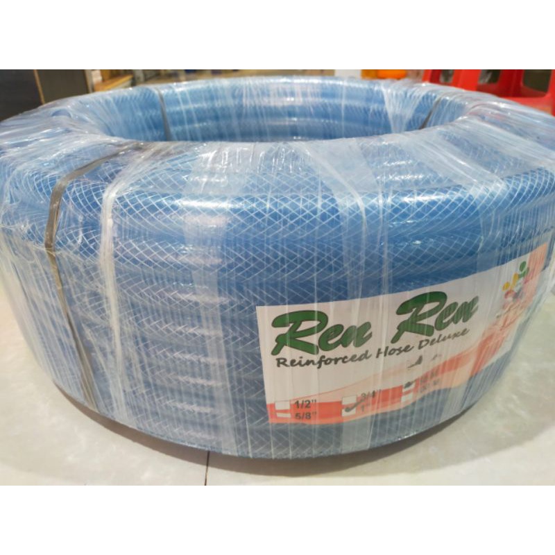 Jual Selang Air 1/2 Inch Serat Benang Per 50 Meter Selang Bening Transparan | Shopee Indonesia