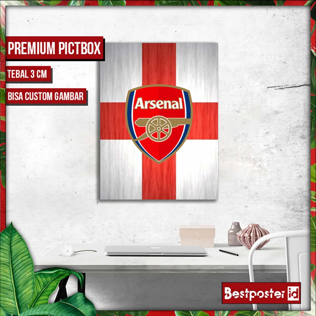Jual Poster Dinding ARSENAL BOLA Frame Kayu Tebal 093 | Shopee Indonesia