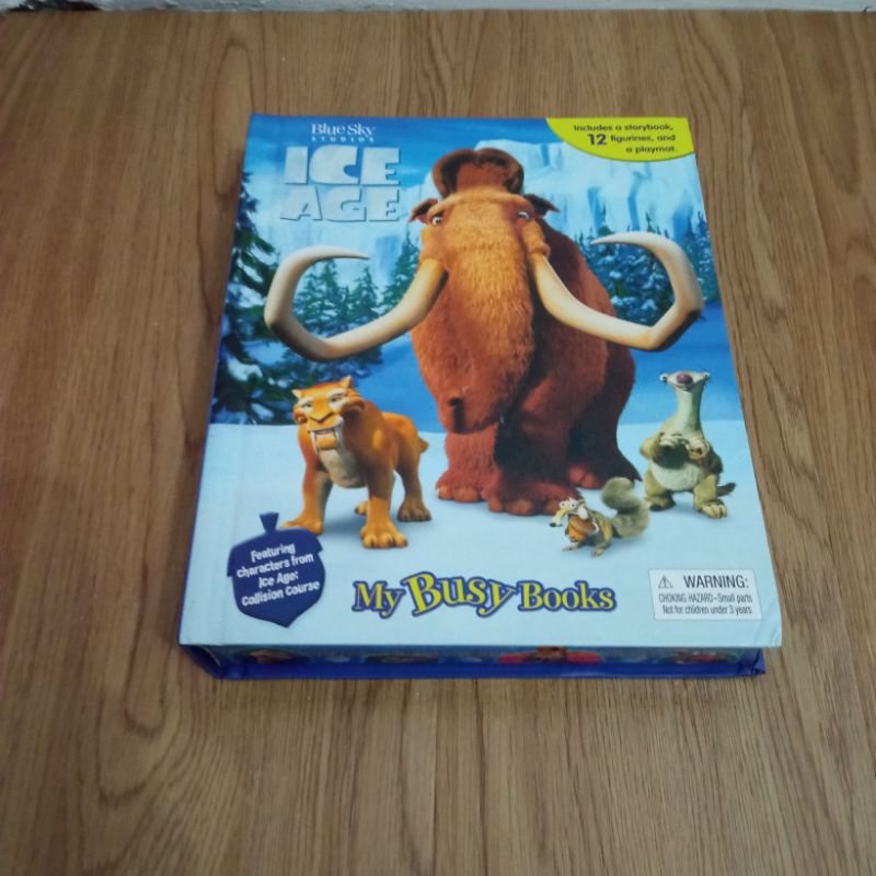 Jual my busy book ice age hard book buku anak bekas second preloved ...