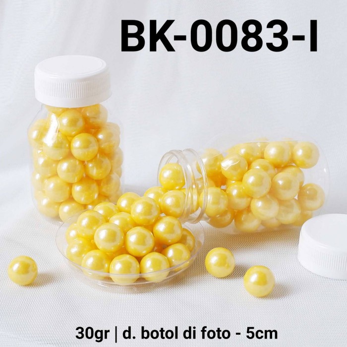 Jual BK-0083-I SPRINKLES SPRINKLE SPRINKEL 30GR 30 GRAM MUTIARA KUNING ...