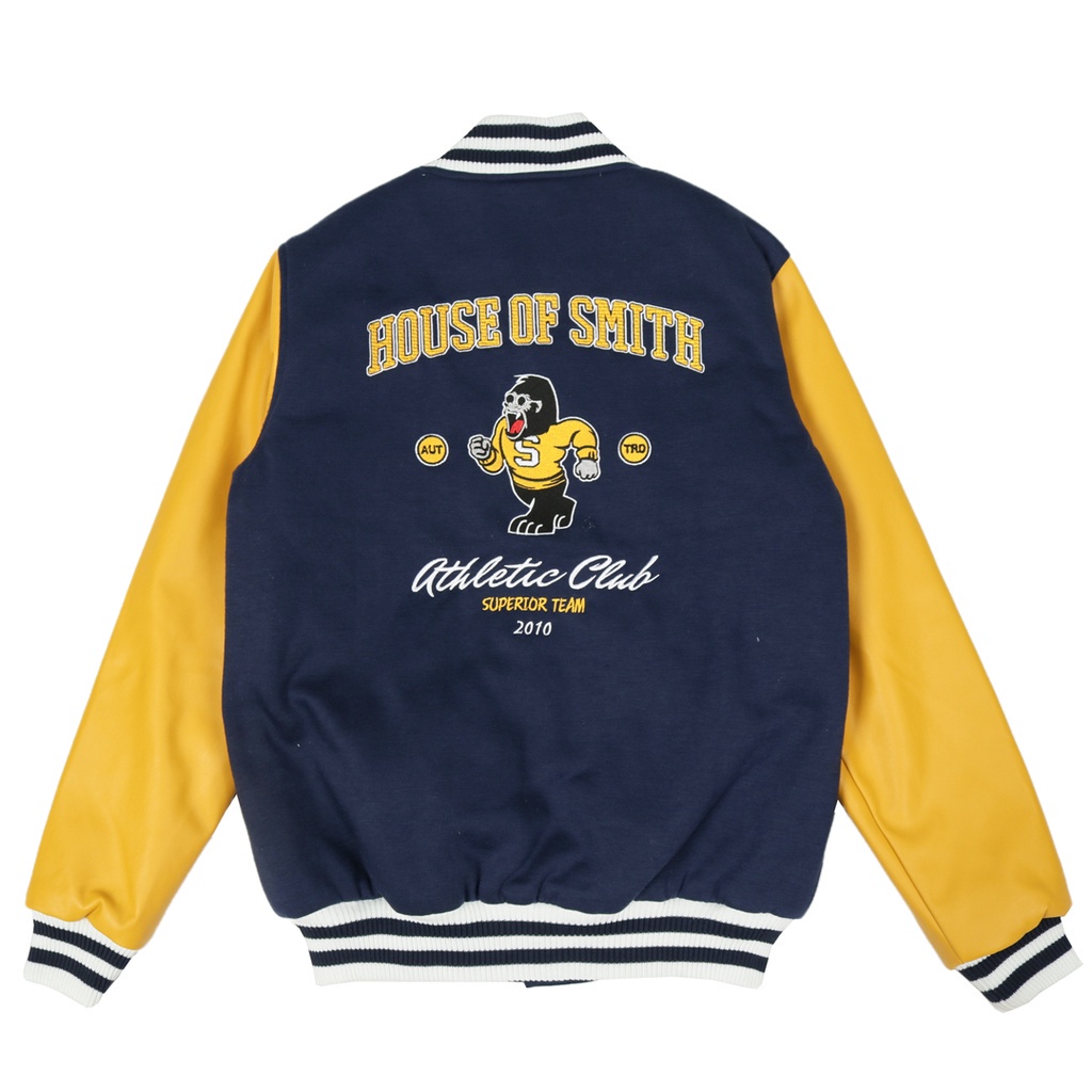 Jual House of Smith PDG Varsity Jacket - Varmith Navy #2 | Shopee Indonesia