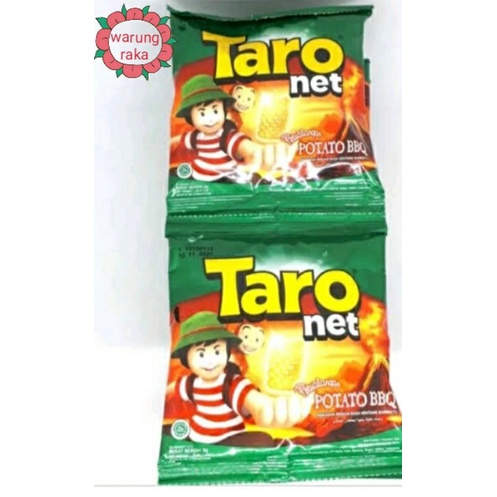 Jual taro net/termurah/1 renceng isi 10pcs X 9gram | Shopee Indonesia
