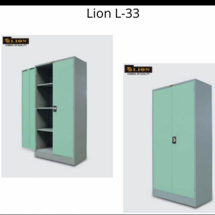 Jual Filling Cabinet Lemari Besi Merk Lion Type L33 | Shopee Indonesia