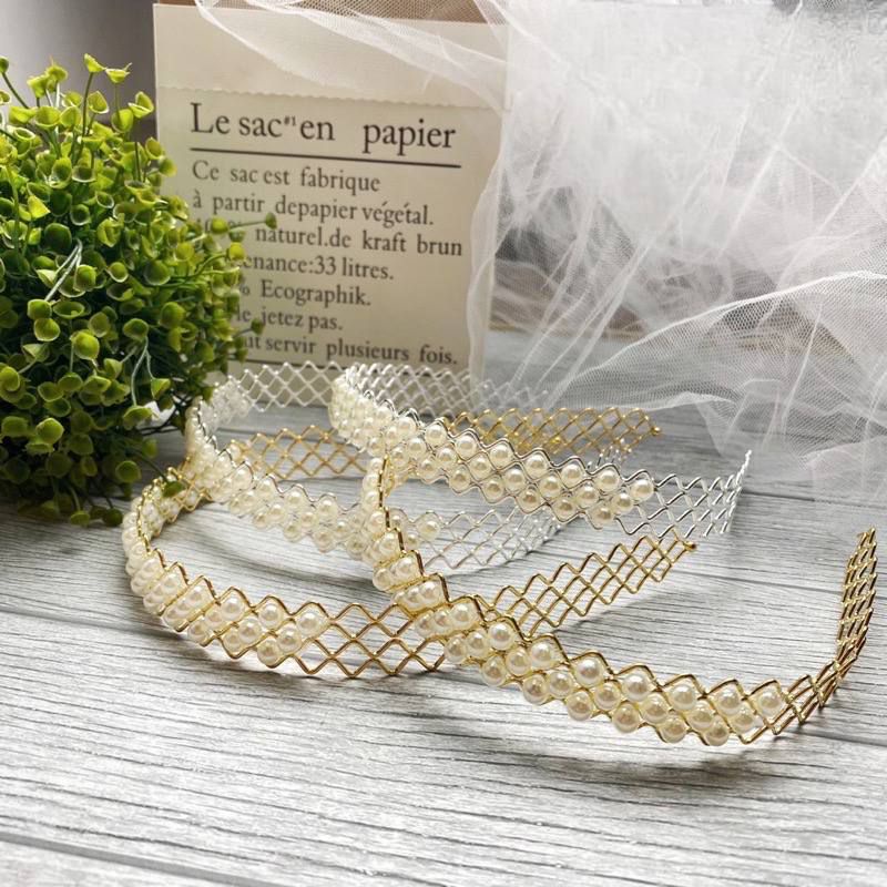 Jual Bando Korea Besi mutiara jaring Murah Meriah | Shopee Indonesia