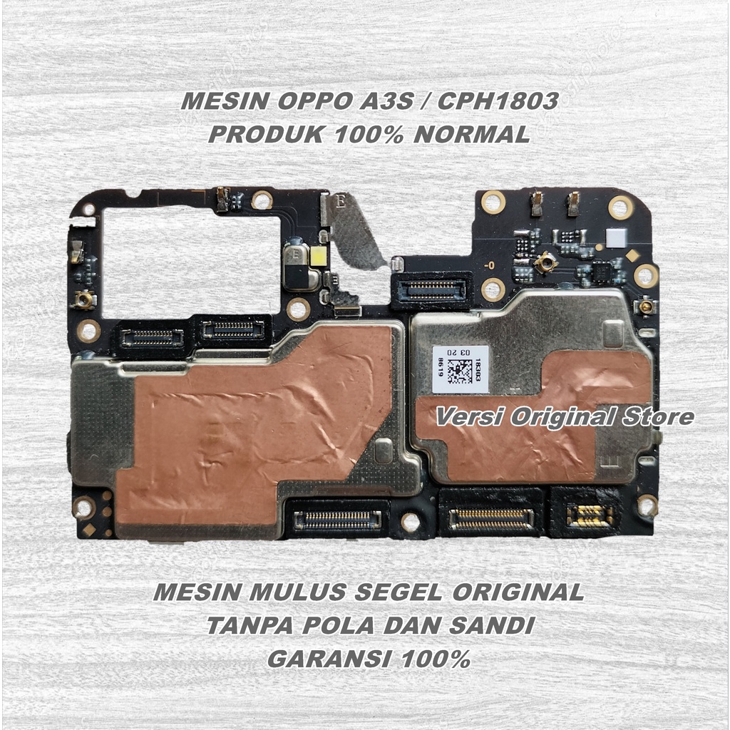 Jual MESIN OPPO A3S CPH1803 NORMAL BERGARANSI NO POLA NO AKUN | Shopee ...