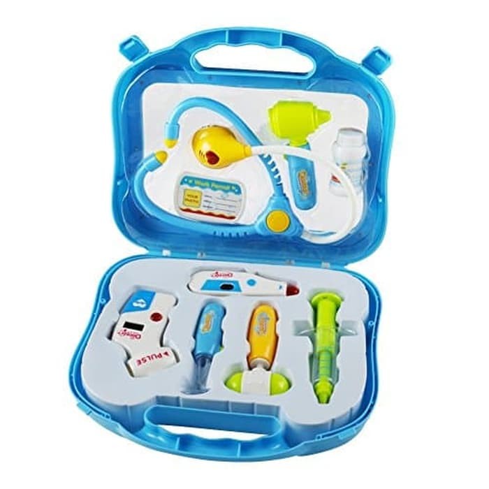 Jual Little Doctor Play Set Mainan Anak Dokter Alat Medis Pink murah ...