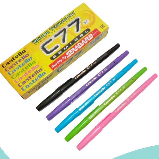 Jual Pulpen Standard CASTELLO C77 (SATUAN ) | Shopee Indonesia