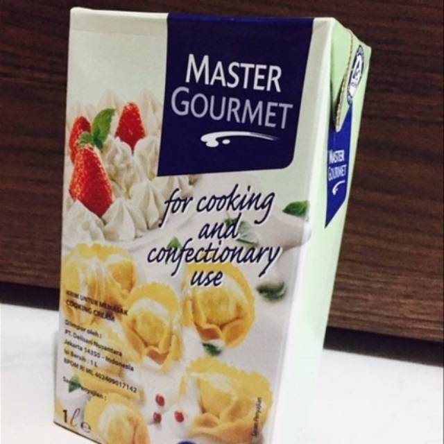 Jual Master gourmet Cooking cream masak sauce 1 liter | Shopee Indonesia