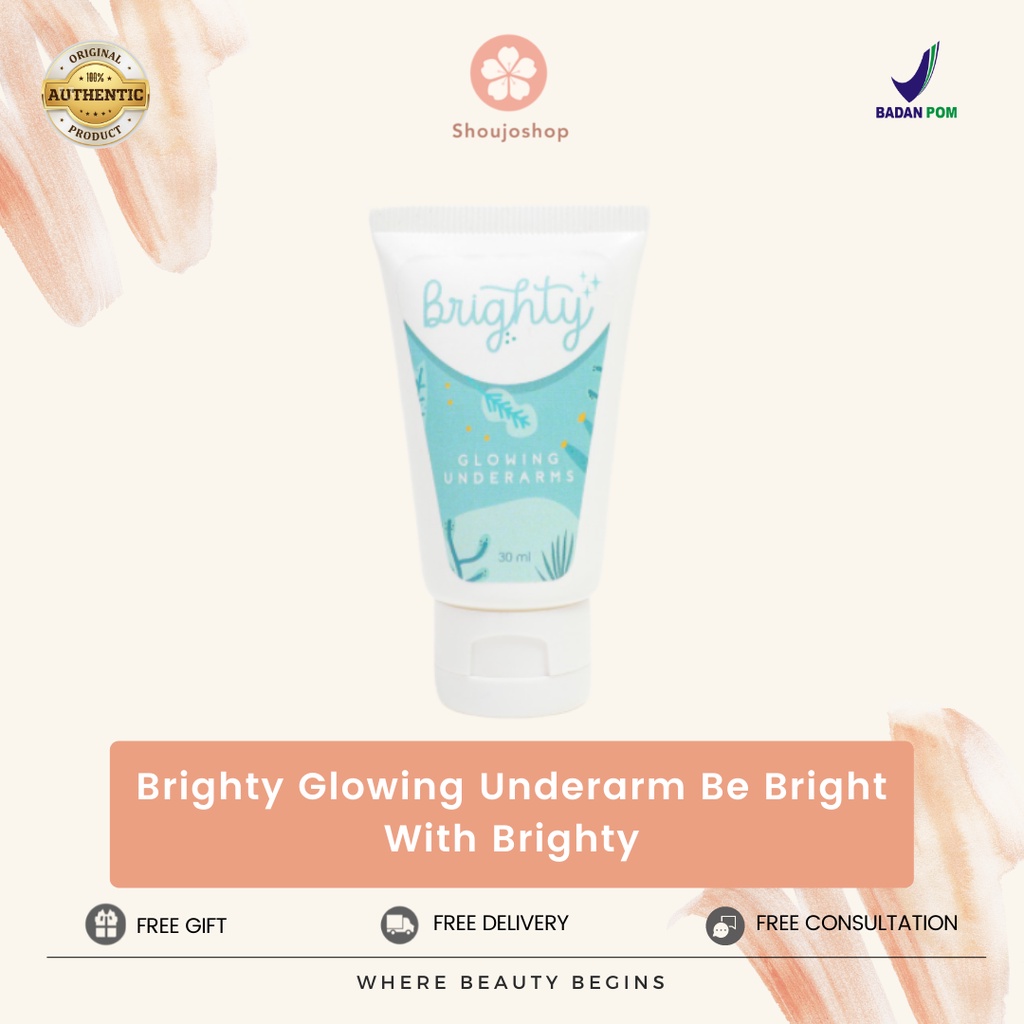 Jual Brighty Glowing Underarm Be Bright With Brighty | Shopee Indonesia