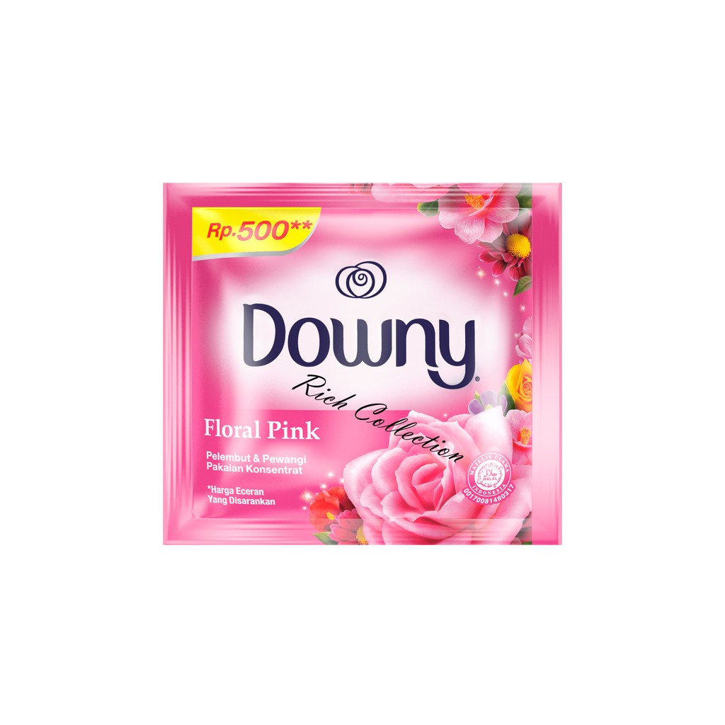 Jual DOWNY FLORAL PINK PELEMBUT DAN PEWANGI PAKAIAN | Shopee Indonesia