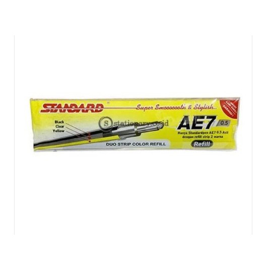 Jual Standard Refill Ballpoint Pen AE7 Fine 0.5mm Hitam (Lusin ...