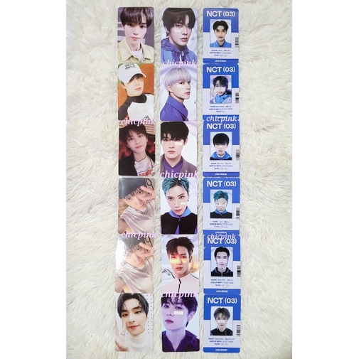 Jual NCT 2021 Universe MD ID Card + Photo Set | Shopee Indonesia