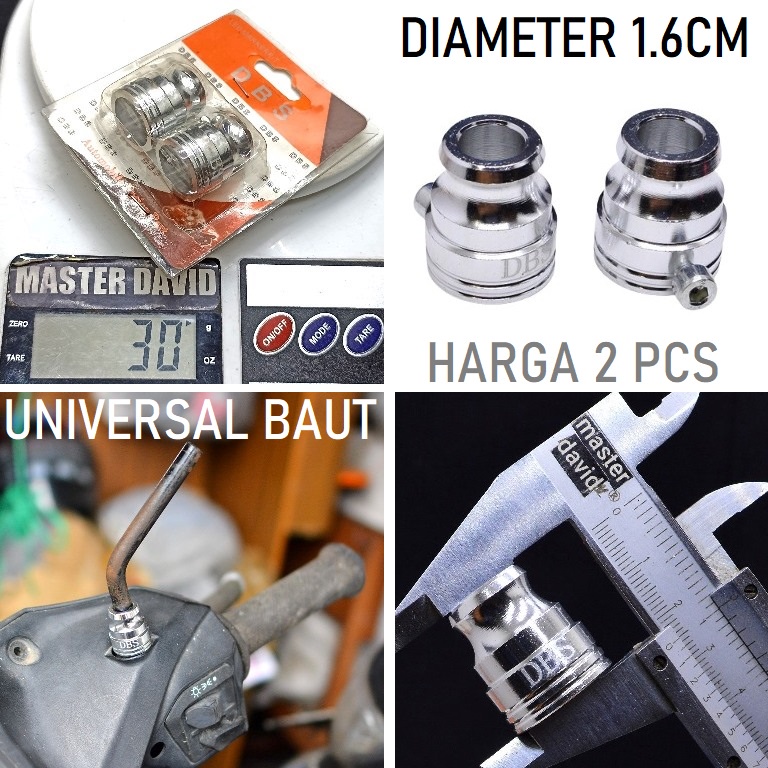 Jual Penutup Baut Monel Tutup Baut Spion Dbs CNC Variasi Baut Mur Spion ...