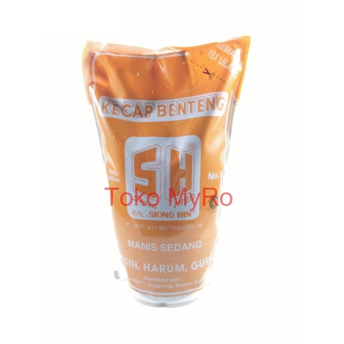 Jual Kecap Benteng Refill SH Kuning 620ML | Shopee Indonesia
