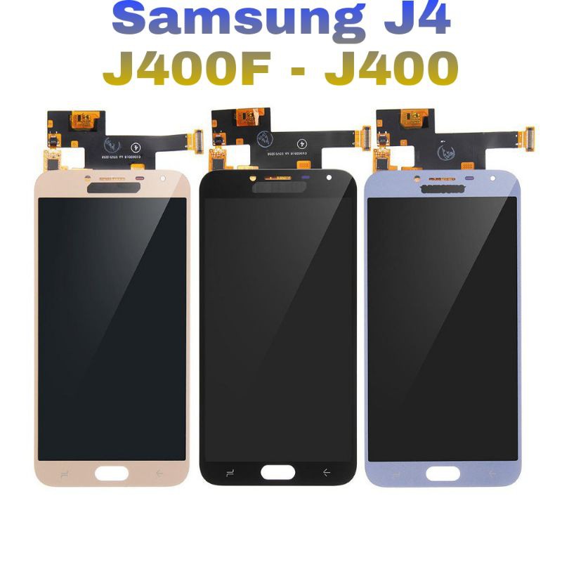 Jual Lcd Samsung J4 J400 - J 4 J 400 incel Kontras Black - Gold - Blue ...