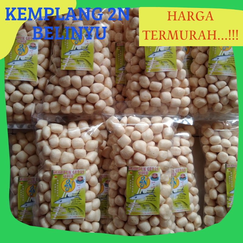 Jual Kerupuk getas super bulat / amplang bulat / amplang bangka ...