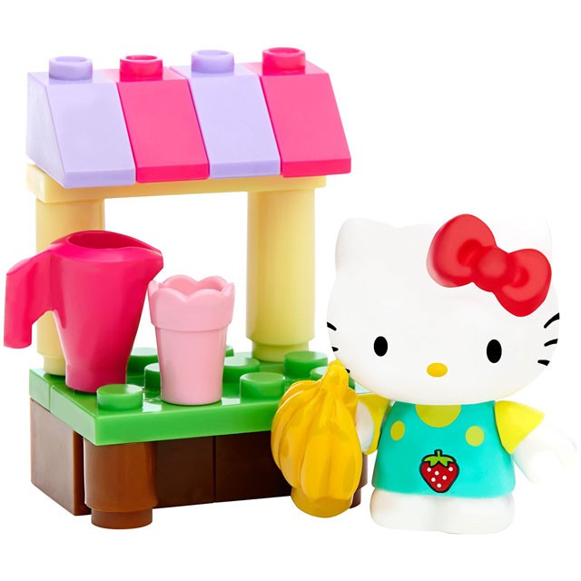 Jual Lego Mega Bloks Hello Kitty Busy Juice Bar | Shopee Indonesia